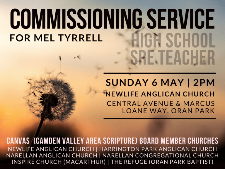SRE Commissioning Service - Narellan Anglican Church
